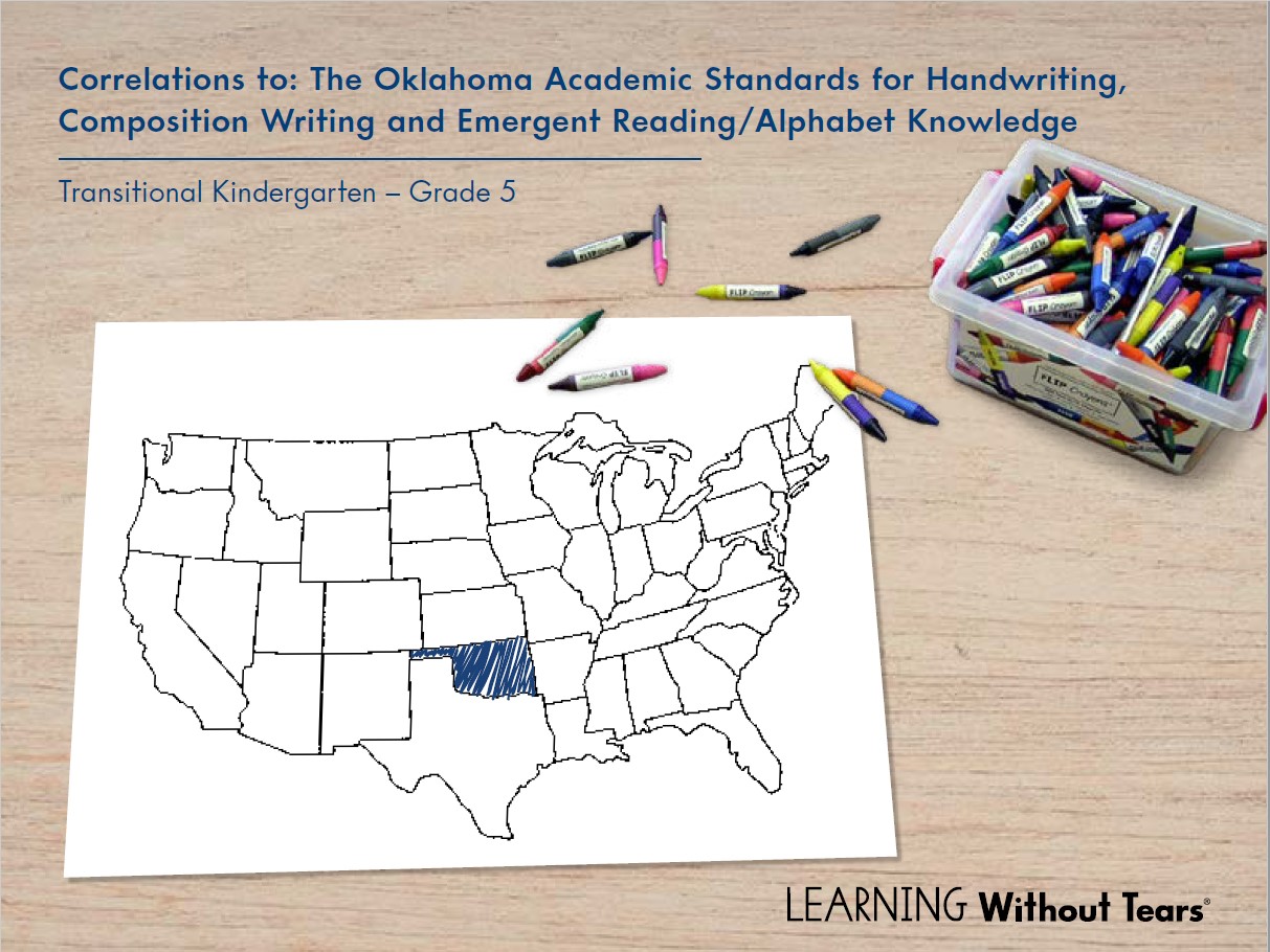 Oklahoma Handwriting Adoption | Learning Without Tears